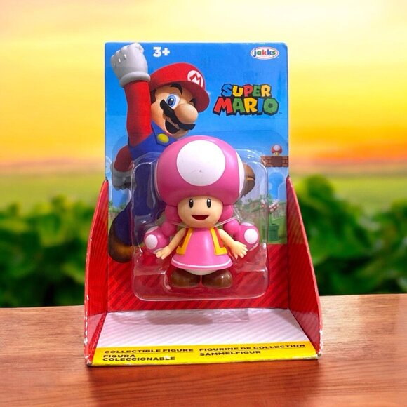 Nintendo | Toys | Nintendo Super Mario Toadette 2 Inch Figure Jakks ...